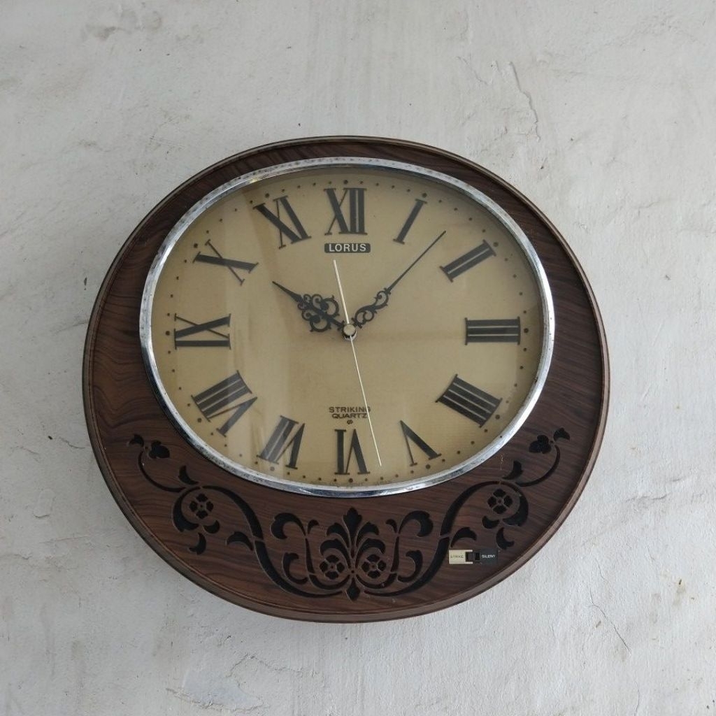 Jual jam dinding jadul lorus japan | Shopee Indonesia