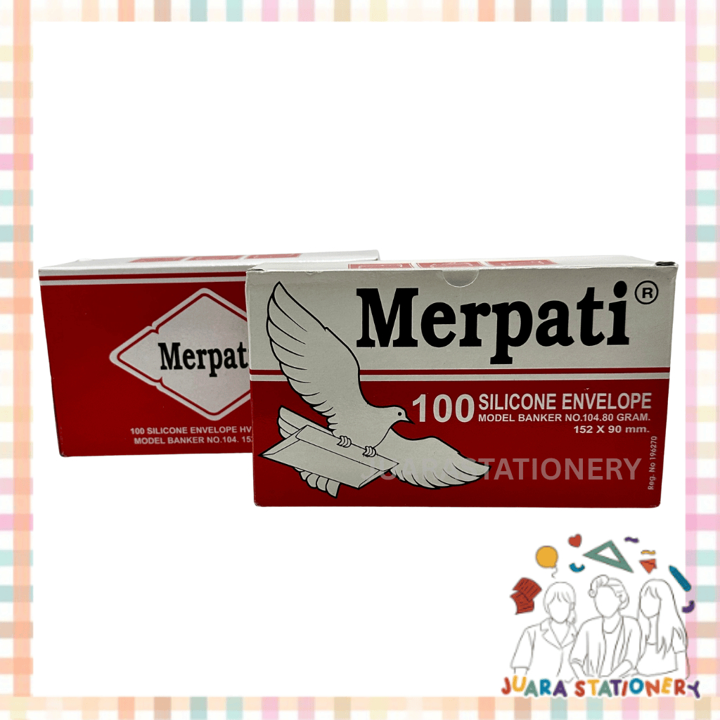 Jual (3090) Amplop 104 Putih Merpati / Amplop Merpati Amplop Surat ...