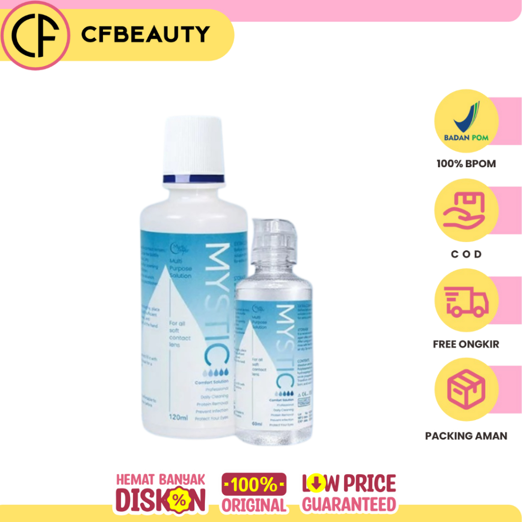 Jual MYSTICEYES Air Softlens 60ML/120ML / MYSTIC AIR SOFTLENS SOLUTION ...
