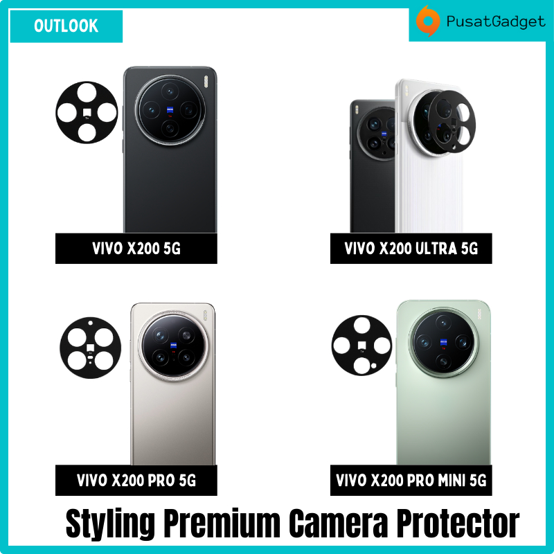 Jual Camera Lens Protector Vivo X200 Ultra / X200 Pro/ X200 Pro Mini / X200 (5G) IMAK Styling ...