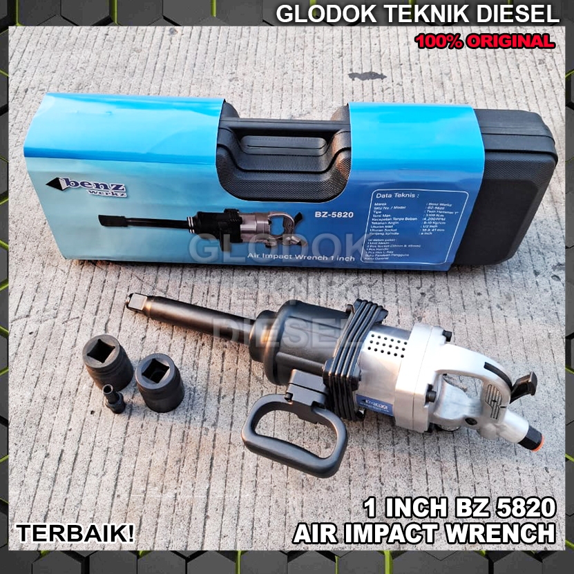 Jual Air Impact Wrench 1" BENZ BZ5820 / Bor Impact Impek Pembuka Buka ...
