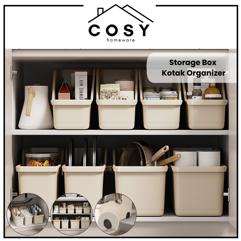 Jual COSY Storage Box Organizer Dapur dengan Roda Katrol / Kotak ...