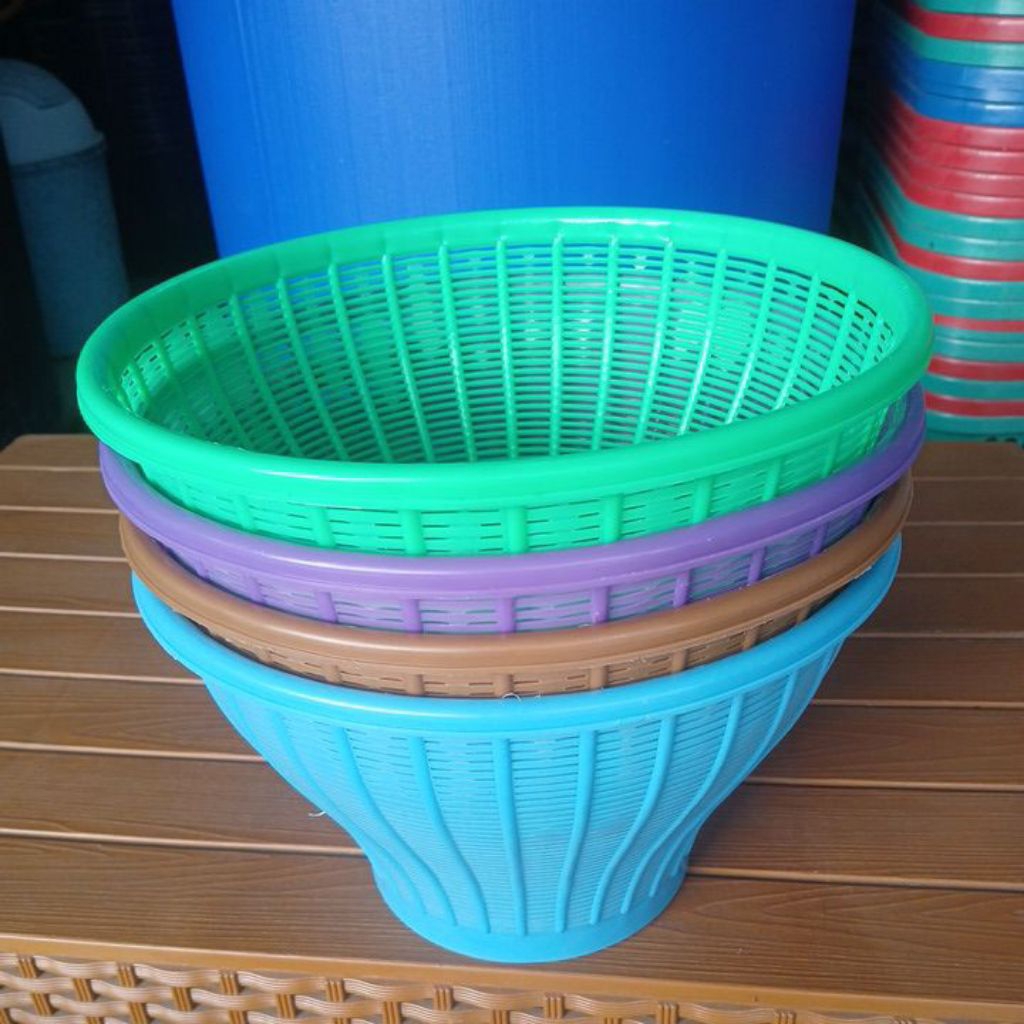 Jual WAKUL NASI/WAKUL PLASTIK 25 x 17 x 14CM/SANGKU NASI | Shopee Indonesia