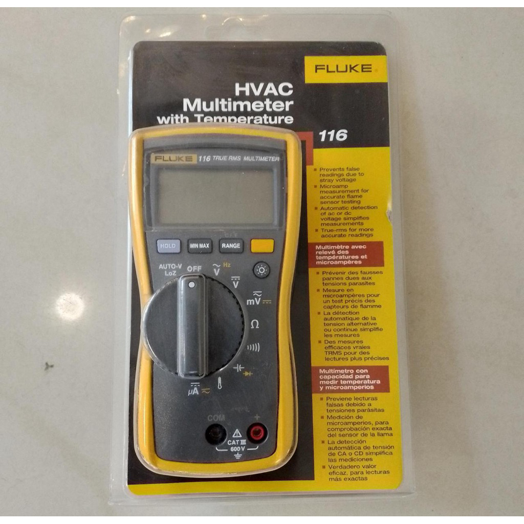 Jual Fluke 116 HVAC Multimeter | Shopee Indonesia