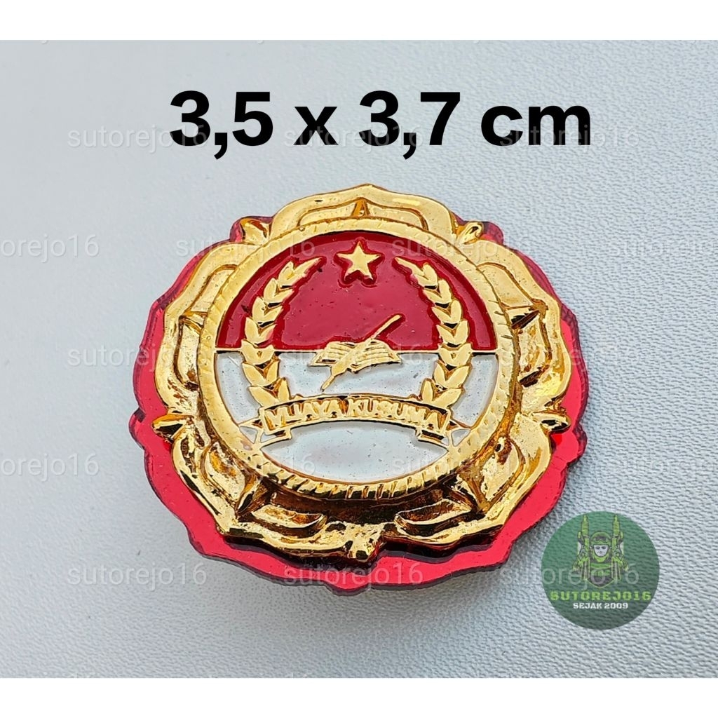 Jual brevet brivet brefet wings pin ajen vijaya kusuma latar mika ...