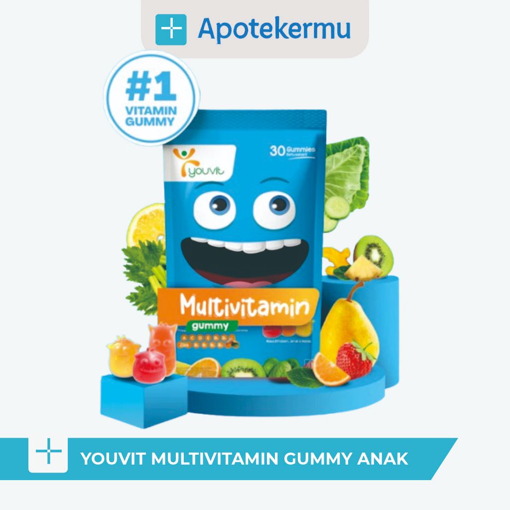 Jual YOUVIT MULTIVITAMIN GUMMY ANAK – VITAMIN ANAK TUMBUH KEMBANG ...