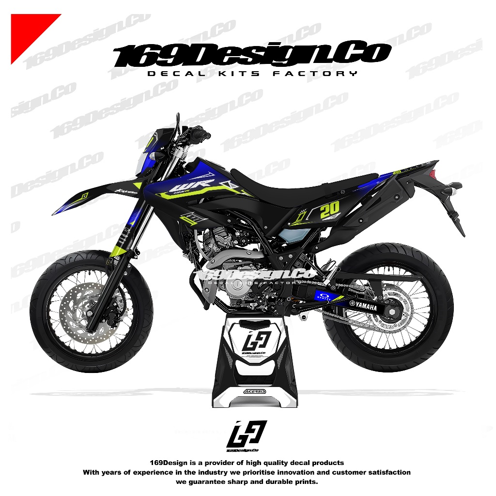 Jual Stiker Yamaha WR155 – Decal Motor Trail Harian dan Touring ...