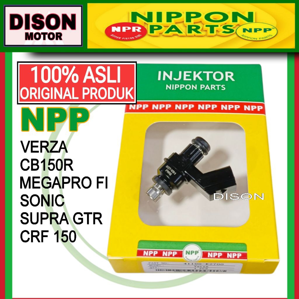 Jual Injektor npp Verza Megapro fi CB150R Sonic Supra GTR CRF 150 K27 ...