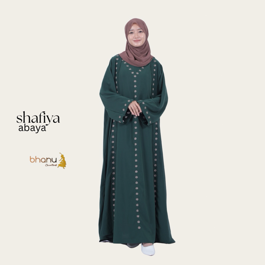 Jual IFABHANU-Shafiya abaya Terbaru 2025 abaya kondangan/abaya hitam ...