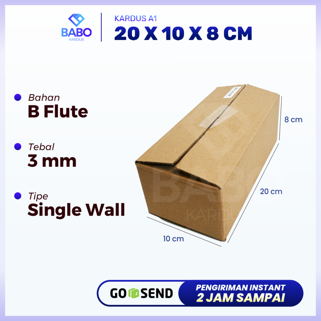 Jual Kardus Polos Box Karton Murah Kardus HP Handphone 20 x 10 x 8 ...