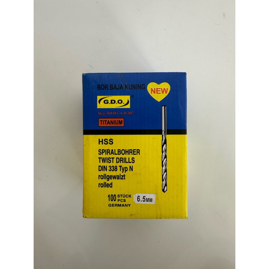 Jual G.D.O BOR BAJA KUNING Ukuran 6.5 mm | Shopee Indonesia