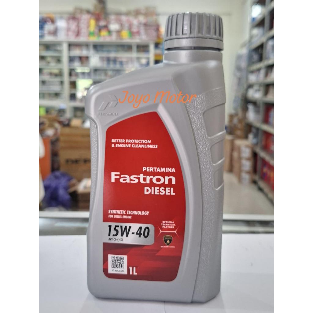 Jual Oli Mesin Pertamina Fastron Diesel SAE 15W-40 - 1Liter | Shopee ...