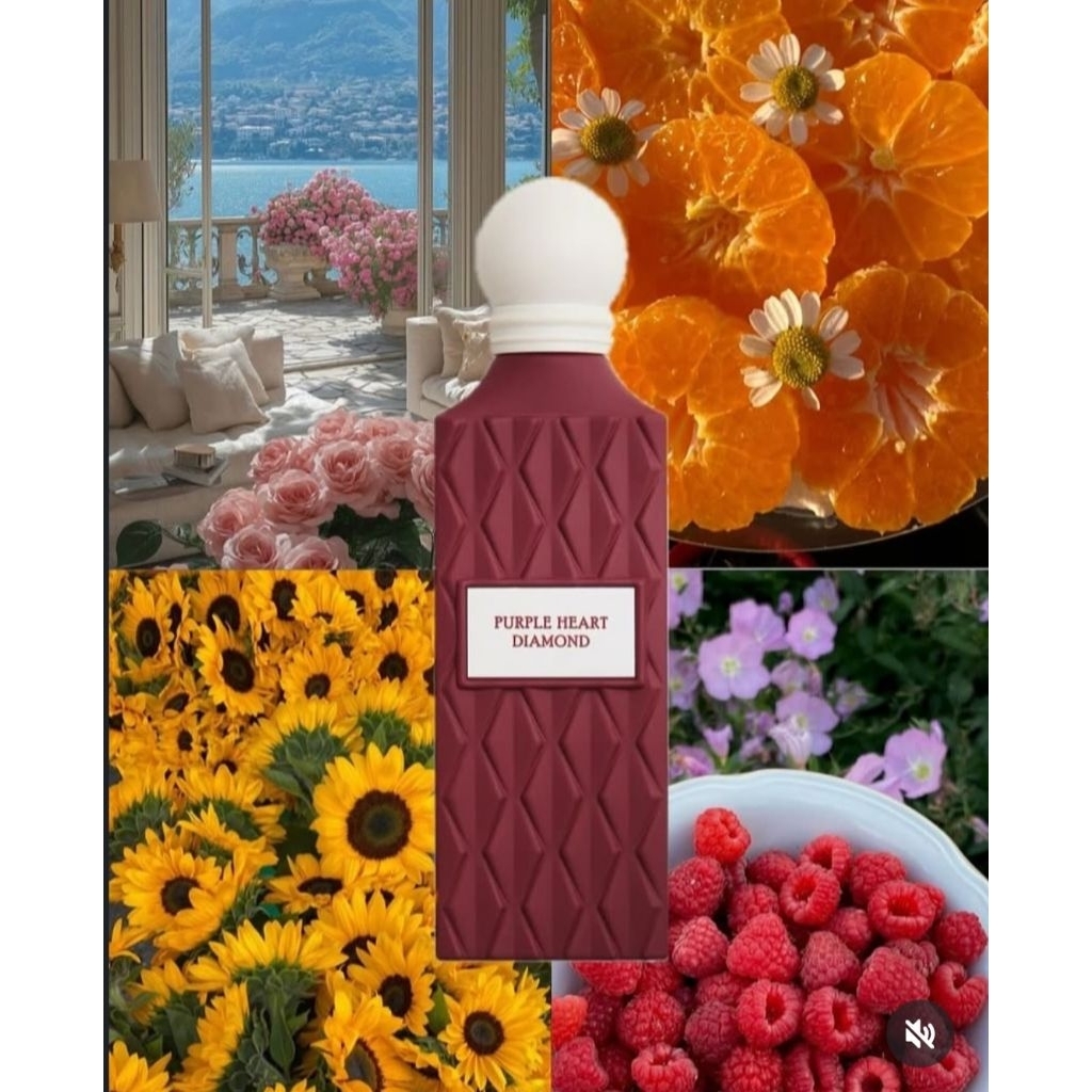 Jual Decant Parfume Purple Heart Diamond by IBRAAQ | Shopee Indonesia