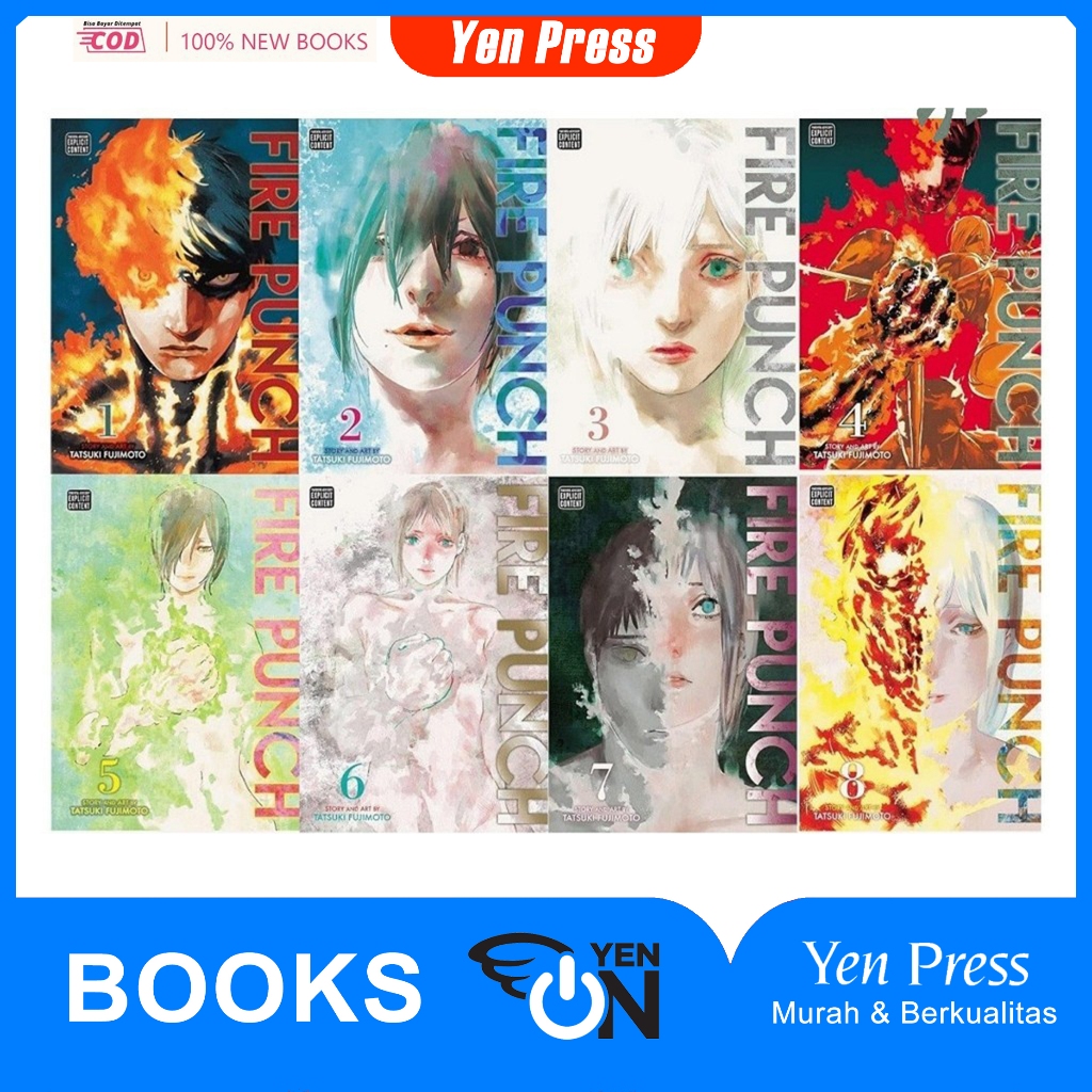 Jual Fire Punch (8 book series) by Tatsuki Fujimoto | Shopee Indonesia