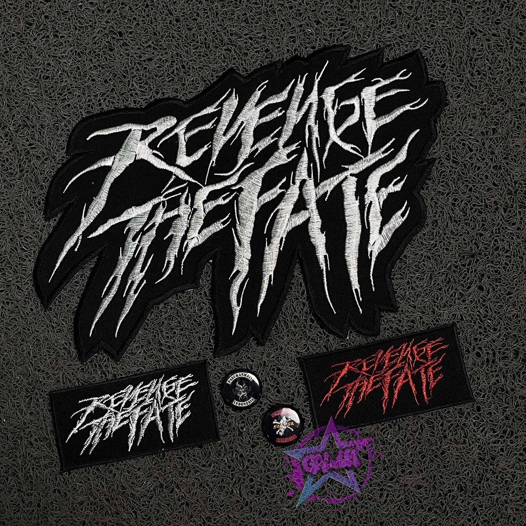 Jual Backpatch Revenge The Fate Emblem Punggung Punk Tempelan Jaket ...