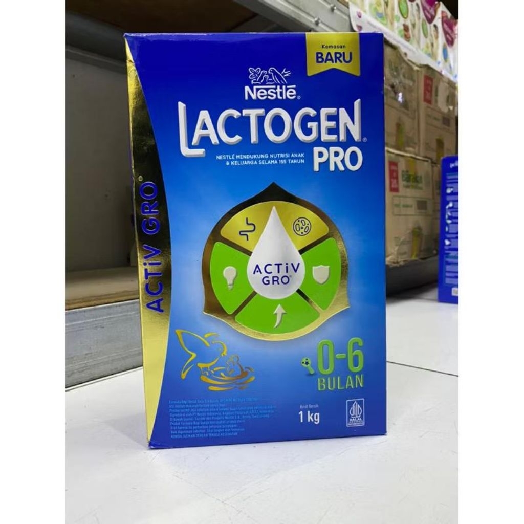 Jual Nestle Lactogen Pro 0-6 Bulan ACTiVGRO Susu Formula Original 735g ...