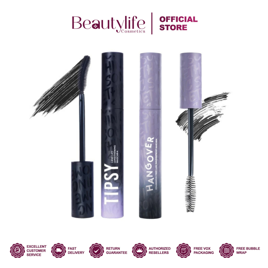 Jual SOMETHINC Hangover Voluminous Fiber Lash Smudgeproof Mascara ...
