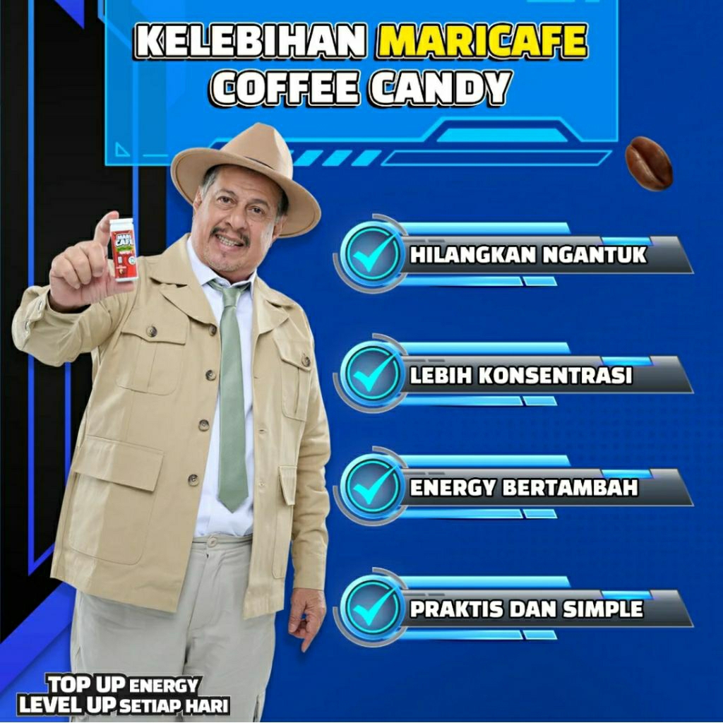 Jual Perko_Lumintu Maricafe Coffee Candy Kemasan Botol - Permen Kopi ...