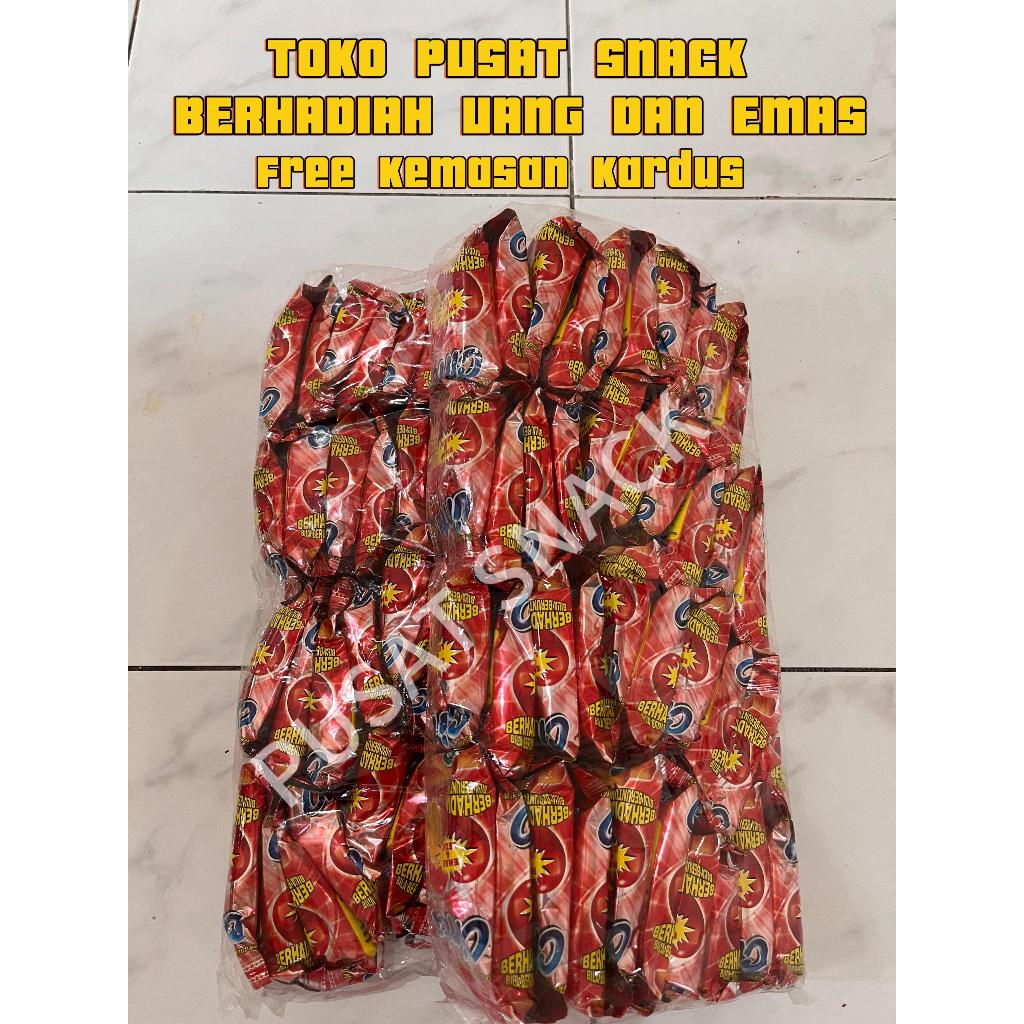 Jual (FREE packing kardus dan bubble wrap) Snack ciki cinta berhadiah ...