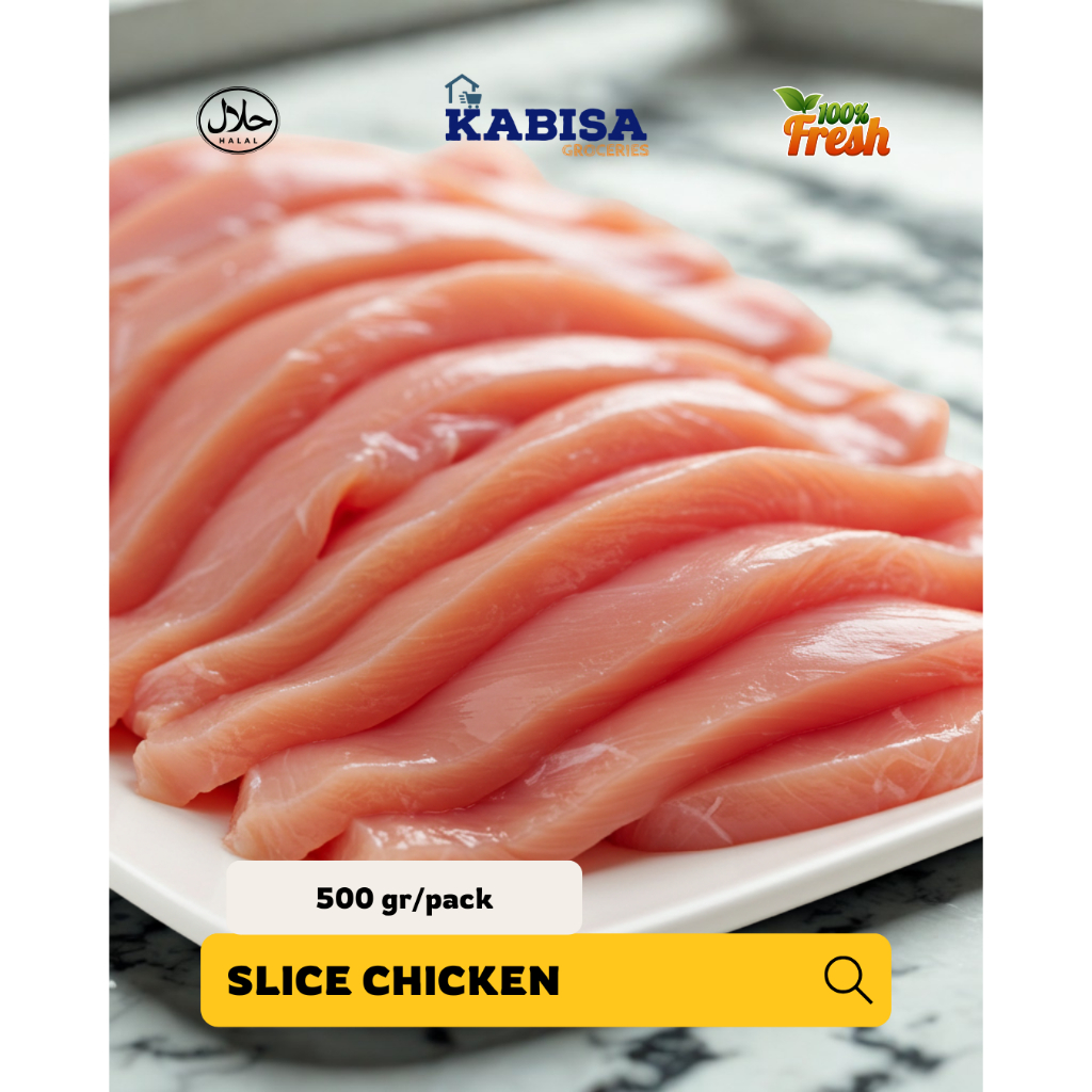 Jual slice chicken Ayam Daging Food Fillet grill soup | Shopee Indonesia