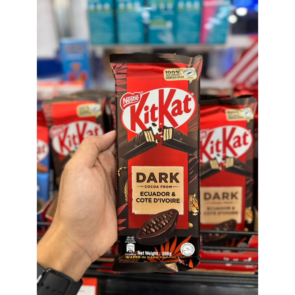 Jual kitkat dark chocolate 160g / milk chocolate 160g / cookie crumble ...