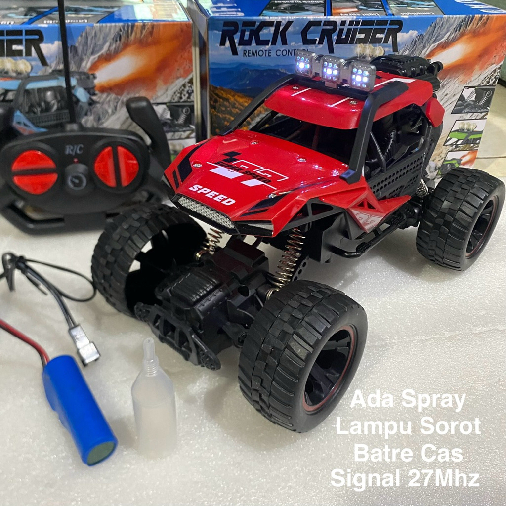 Jual Mobil Remote Control RC, Mobil Spray Lampu Sorot Offroad Mainan ...