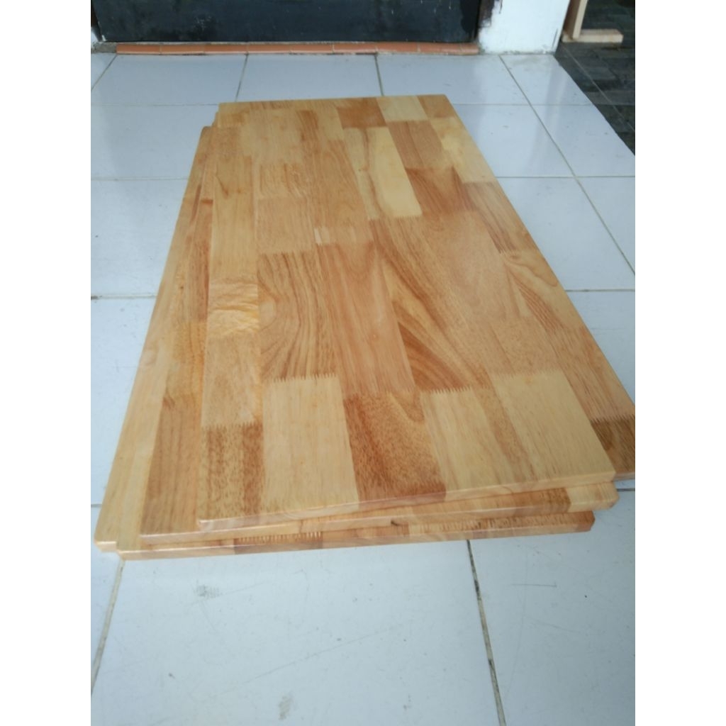 Jual Papan kayu Top table Daun meja 80 x 50 fjl sudah finishing ...