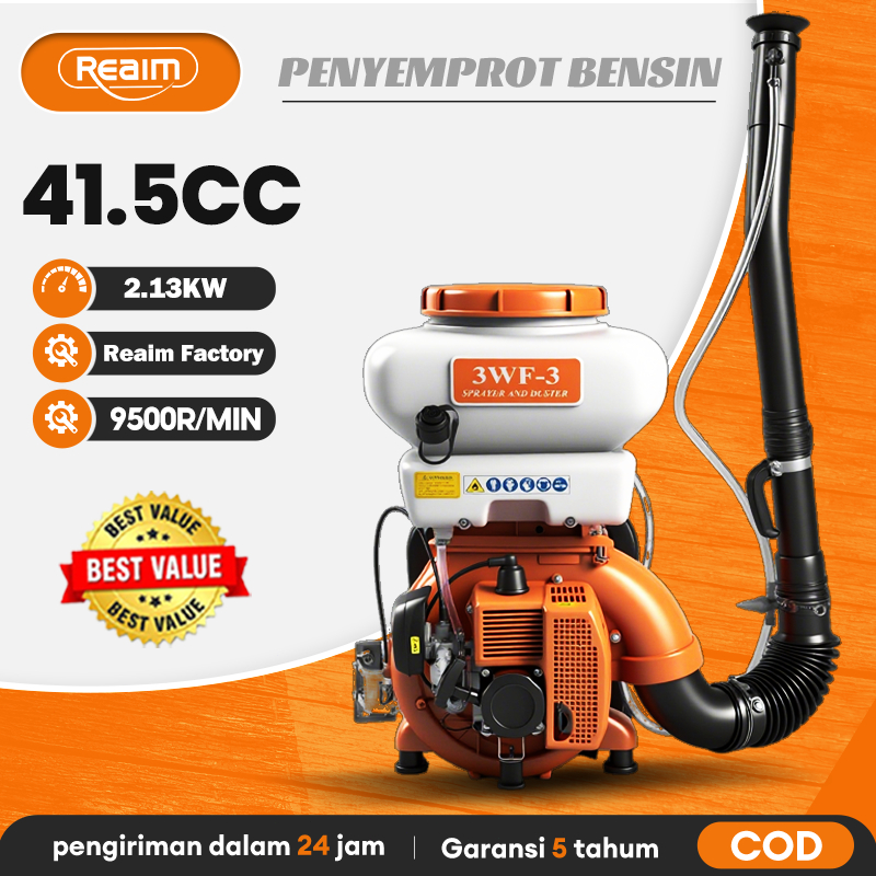 Jual REAIM Knapsack Sprayer Mist Blower 14L/20L - Mesin Semprot Kabut ...