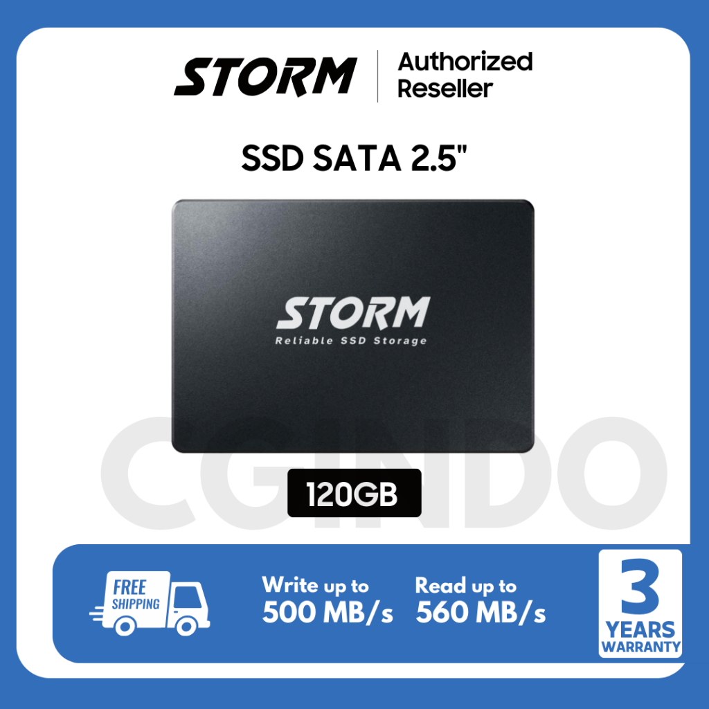 Jual STORM SSD SATA 2.5 Inch 120GB 2.5" SSD Internal SATA III SATA3 ...