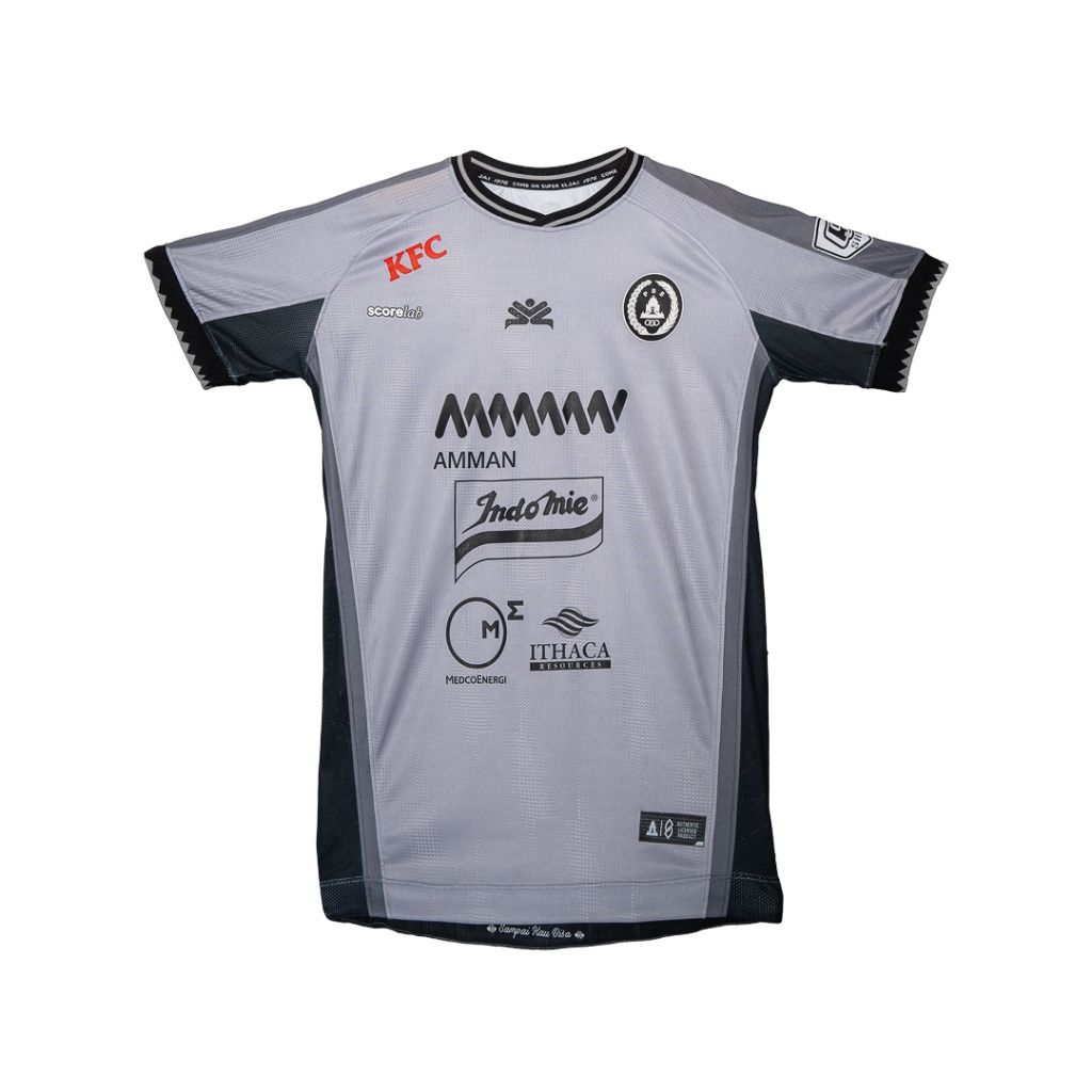 Jual Jersey Scorelab GK Third Grey 25/26 - Full Ads | Shopee Indonesia