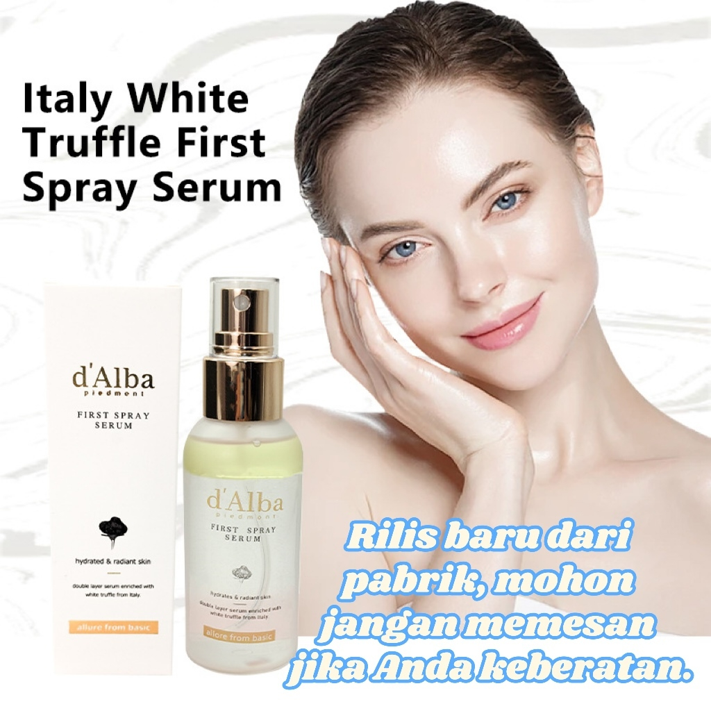 Jual D'ALBA White Truffle First Spray Serum 100ml - No 1 Spray Serum ...