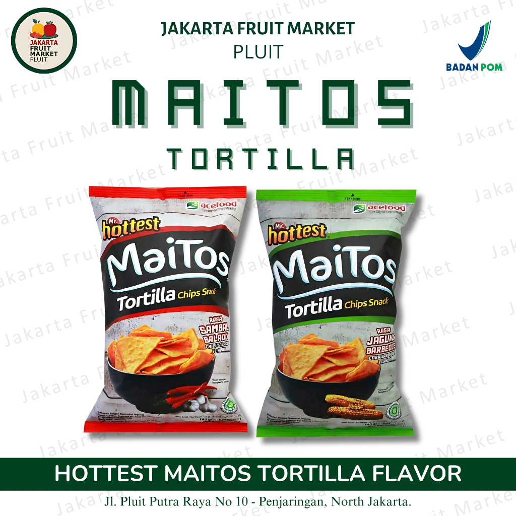Jual Snack Hottest Tortilla Chips Maitos Variant | Shopee Indonesia