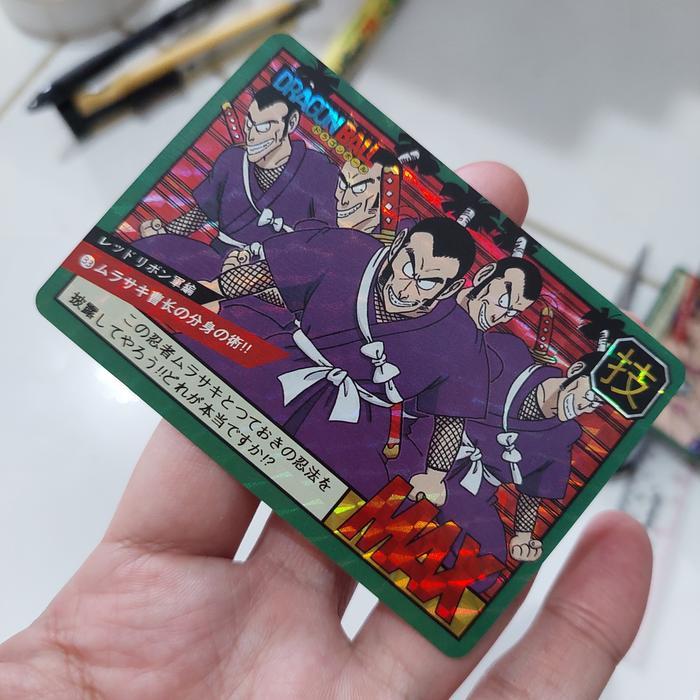 Jual Kartu Dragon Ball Red Ribbon Ninja Murasaki RR Bunshin Fanscard ...