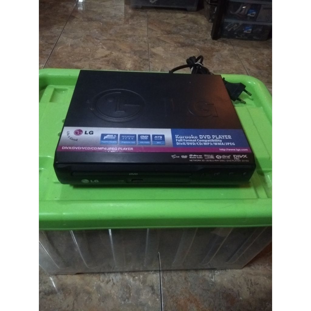Jual DVD VCD CD PLAYER LG DV163 USB NORMAL TIDAK ADA REMOT | Shopee ...