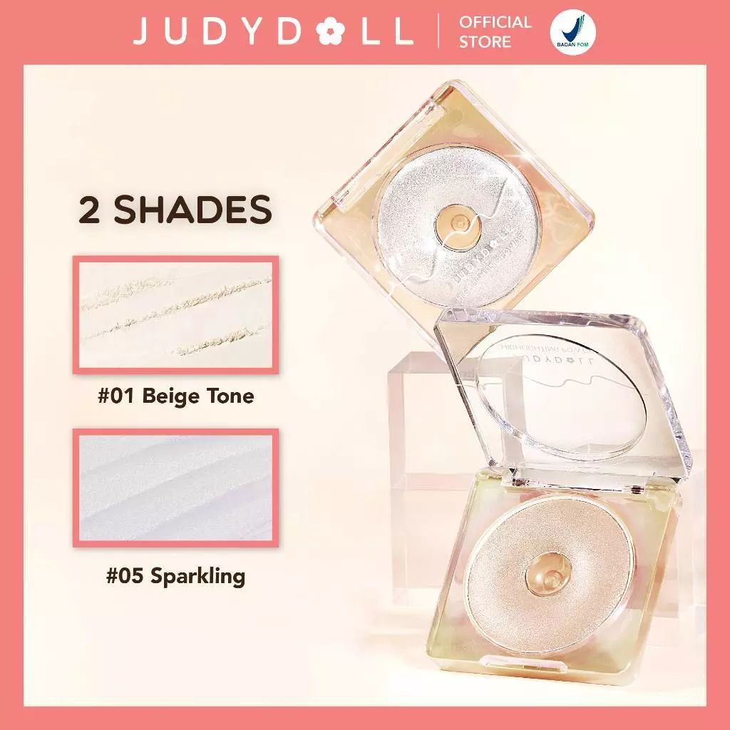 Jual JUDYDOLL DONUT HIGHLIGHT POWDER 4GR HIGHLIGHT POWDER DOUYIN 3D ...