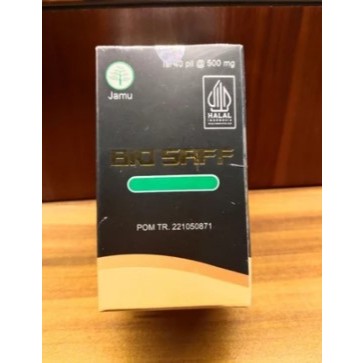 Jual BIO SAFF PIL HITAM ISI 40 BUTIR ORIGINAL BPOM | Shopee Indonesia