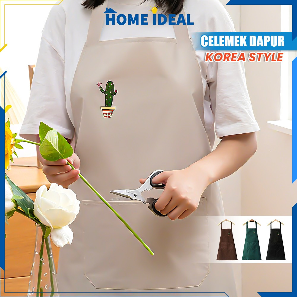 Jual Apron Kitchen Masak Motif Lucu Celemek Dapur Waterproof Anti ...