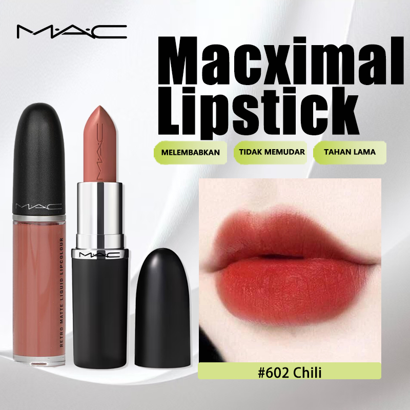 Jual MAC Macximal Silky Matte Lipstick 3.5gr/MAC Lipstick liquid Matte ...