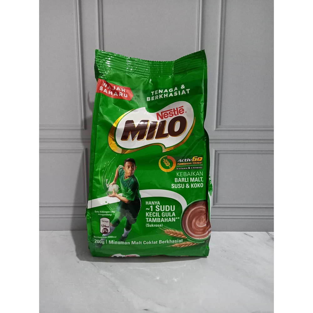 Jual Nestle Milo Bubuk 200Gram Halal | Shopee Indonesia