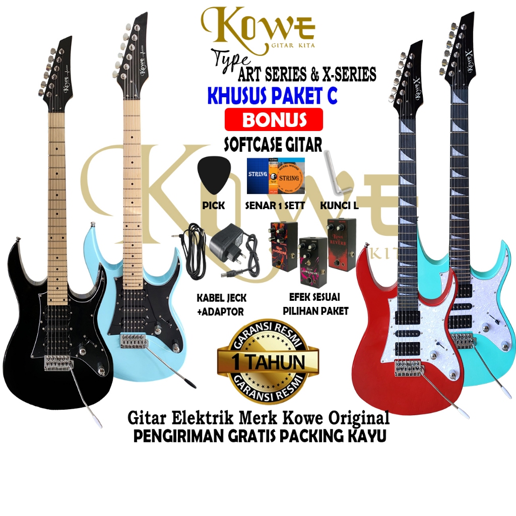 Jual Gitar elektrik/Gitar Listrik Seri X-Series dan Seri Art Series ...
