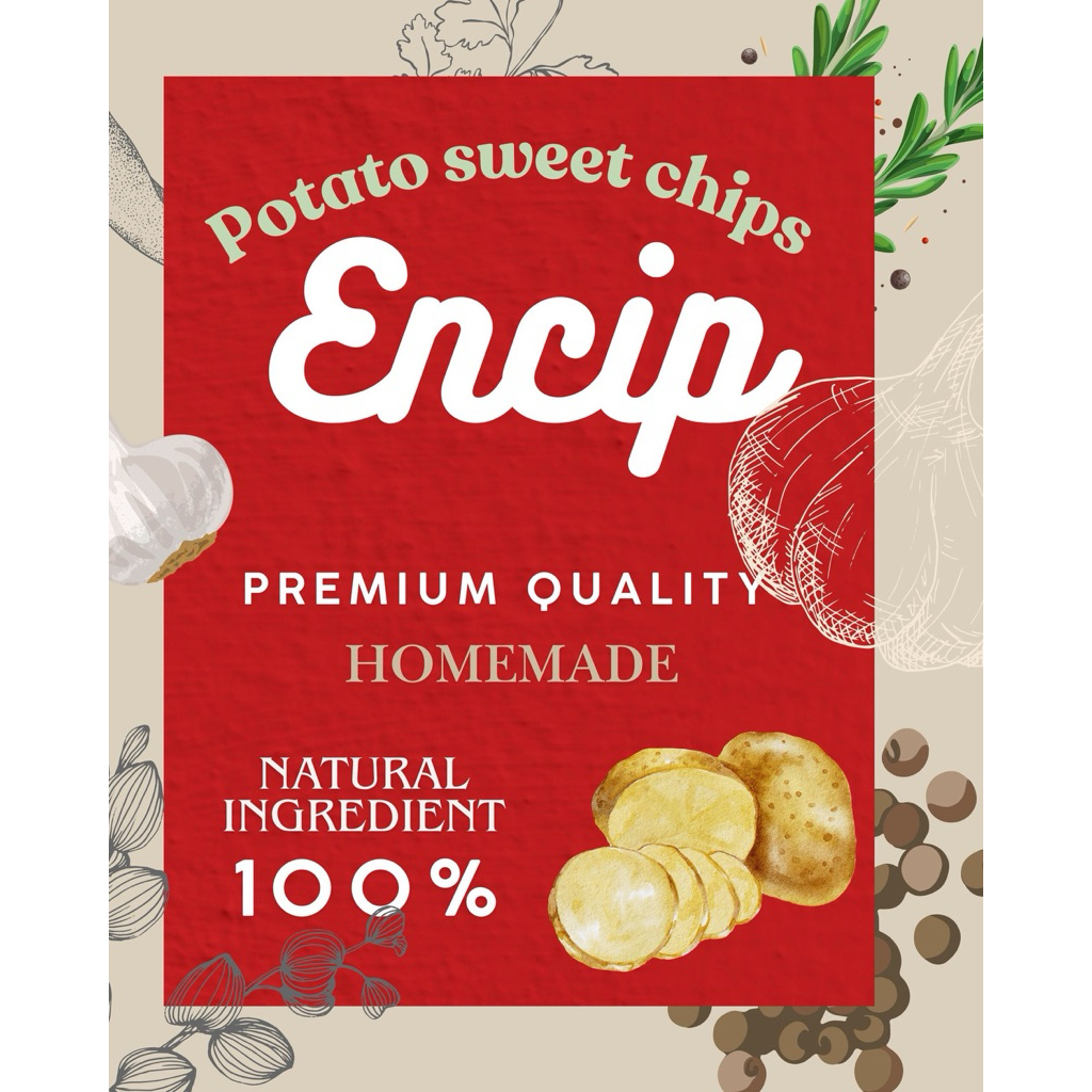 Jual Chip Encip - Potato Sweet Chip | Keripik Kentang Goreng | Shopee ...