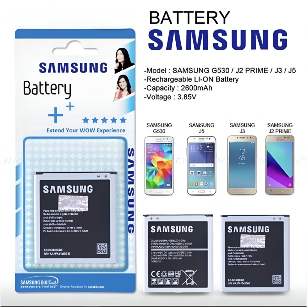 Jual [ADA HARGA GROSIR] Bateray SAM J2 Prime/Grand Prime G530/J5 2015 ...