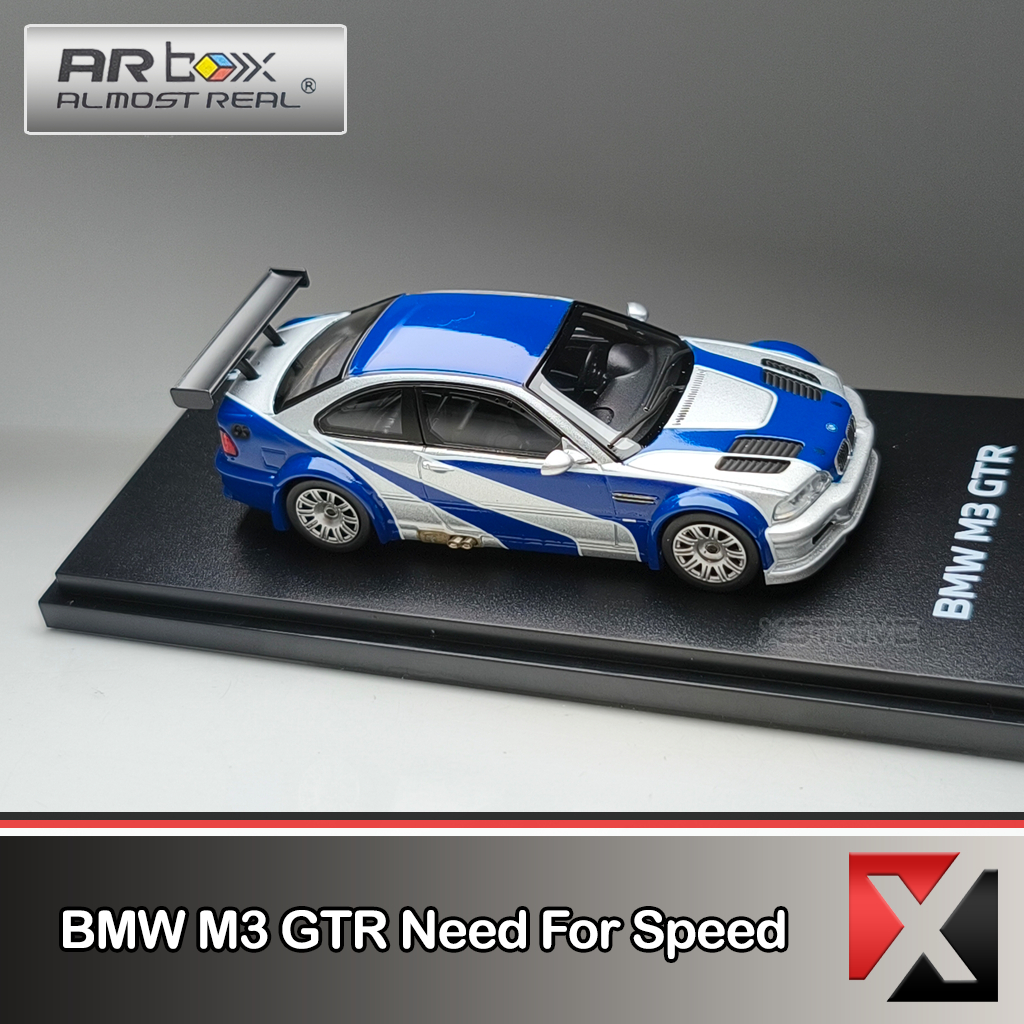 Jual AR Box Almost Real 1:64 BMW M3 GTR Need For Speed Most Wanted ...