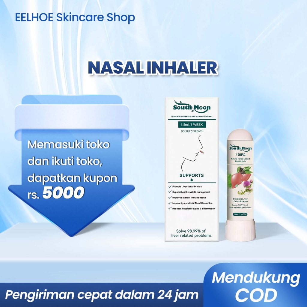 Jual South Moon Inhaler Sinusitis Menahun Inheler Sinusitis Herbal ...