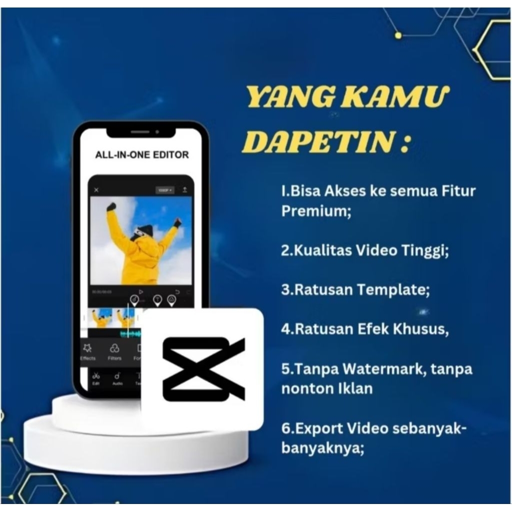 Jual Jago Edit Capcut Pro 1 Bulan Bergaransi | Shopee Indonesia