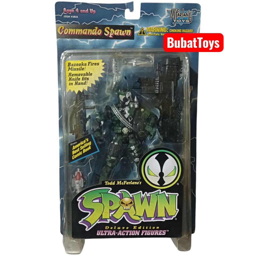 Jual MCFARLANE SPAWN COMMANDO SPAWN DELUXE EDITION ULTRA ACTION FIGURE ...
