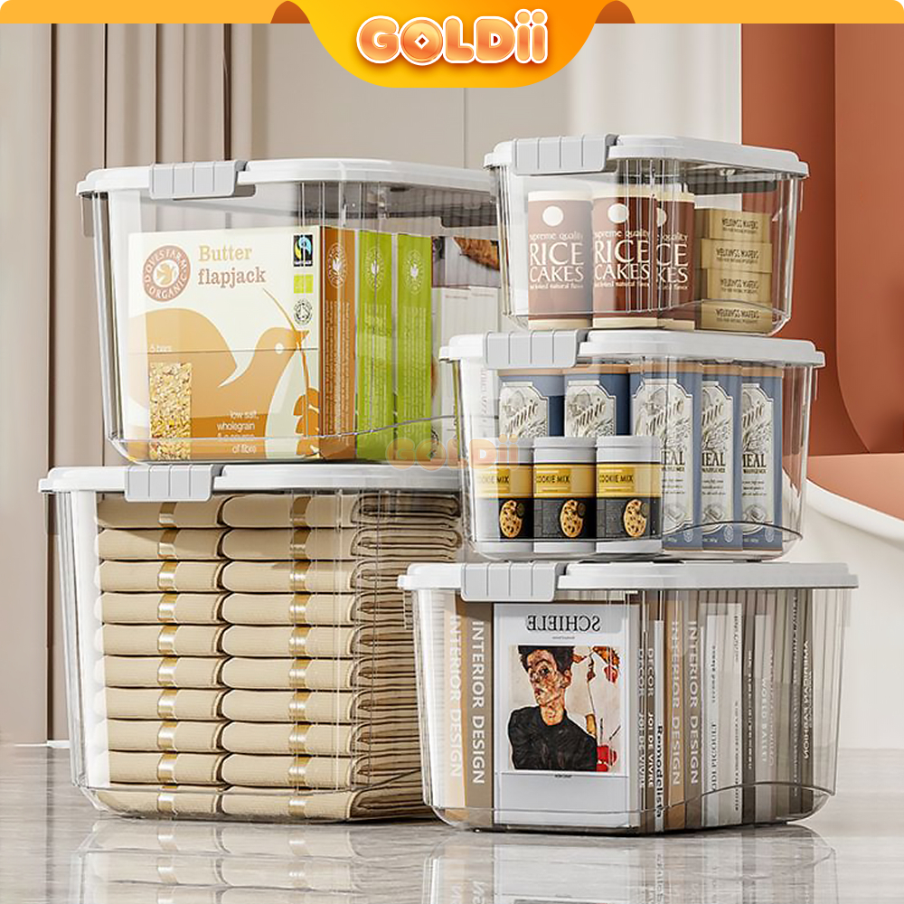 Jual GOLDII - Container Box Jumbo Plastik Storage Box Kotak Penyimpanan ...