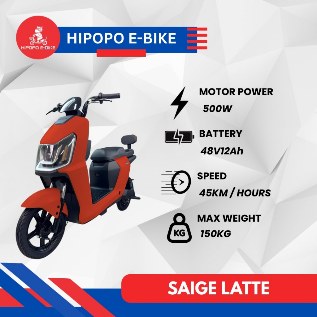 Jual SAIGE Latte Sepeda Listrik Saige Latte 500 Watt | Uwinfly D75 Goda ...