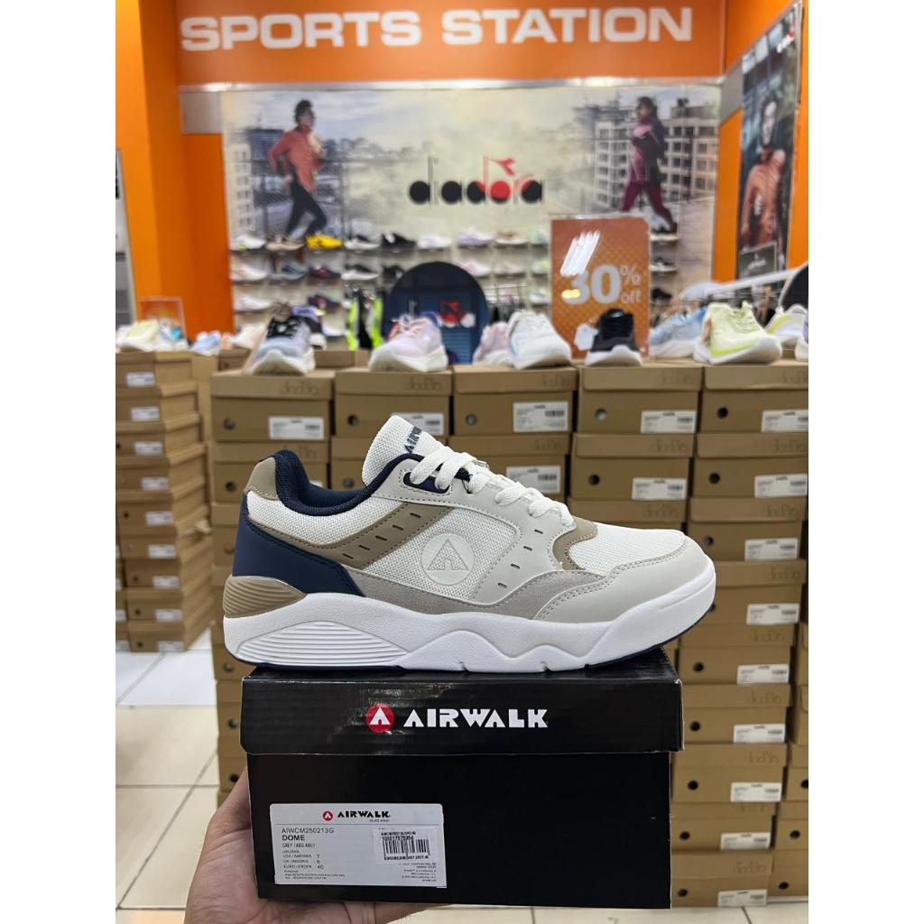 Jual Airwalk Dome Grey Men Shoes Original | Shopee Indonesia