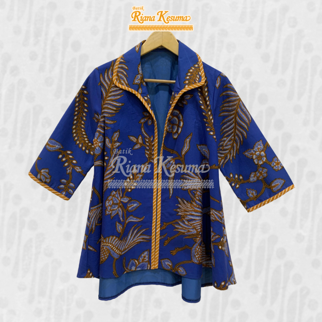 Jual Batik Riana Kesuma - Outwear | Outer Batik | Outer Kerja | Atasan ...